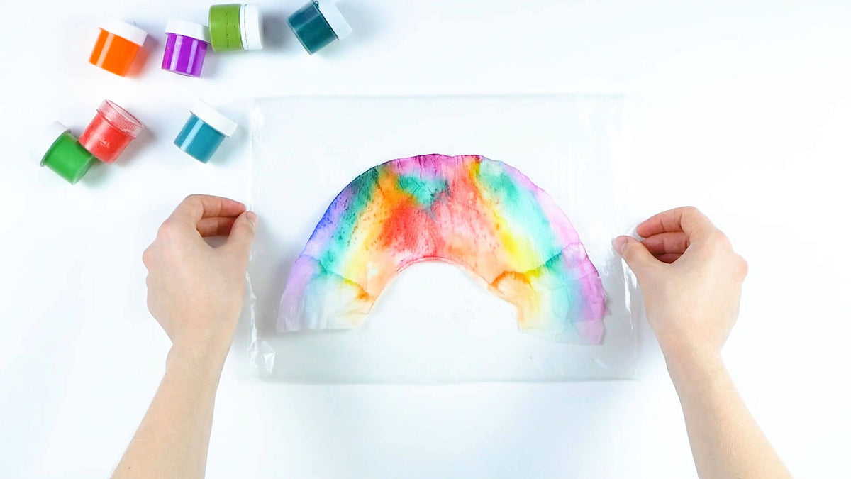 Womple Studios | Climbing Rainbow Science Experiment