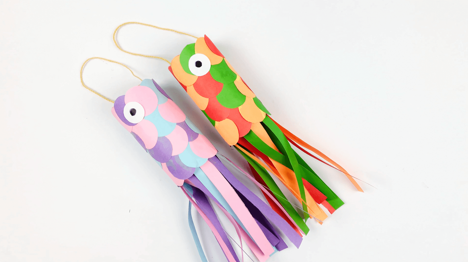 Womple Studios | DIY Koinobori Flying Carp